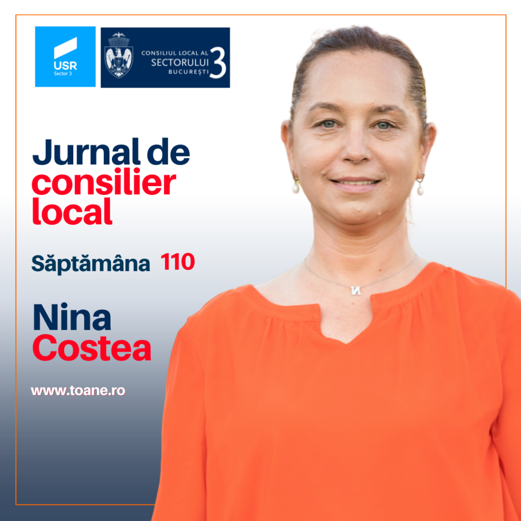 Rapoarte de activitate consilieri generali - USR - Filiala Sector 3